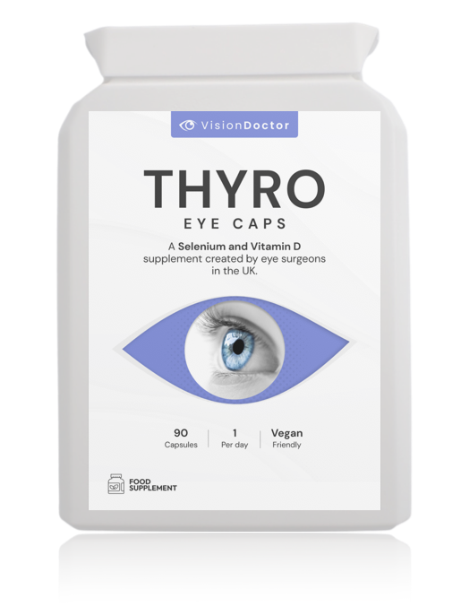 Thyro Eye Caps | £21.99 | Thyroid Disease Supplement | Vision Doctor